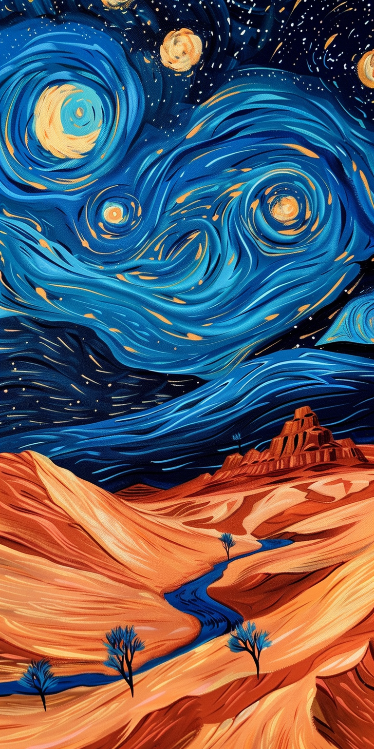 Transform Your Phone with 54+ Van Gogh Inspired Wallpapers