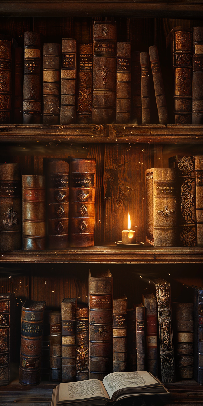 44+ Dark Academia Phone Wallpapers That Feel Like a Classic Novel