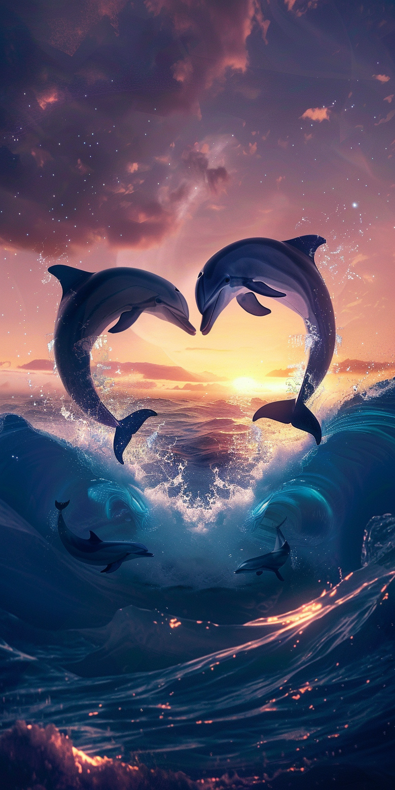 38+ Breathtaking Dolphin Phone Wallpapers for Ocean Lovers