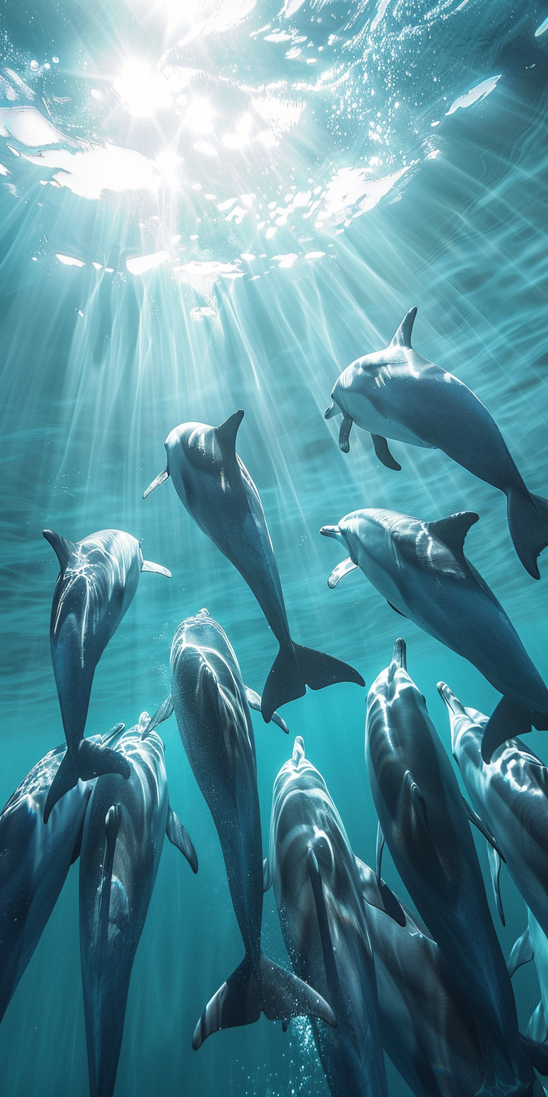 38+ Breathtaking Dolphin Phone Wallpapers for Ocean Lovers