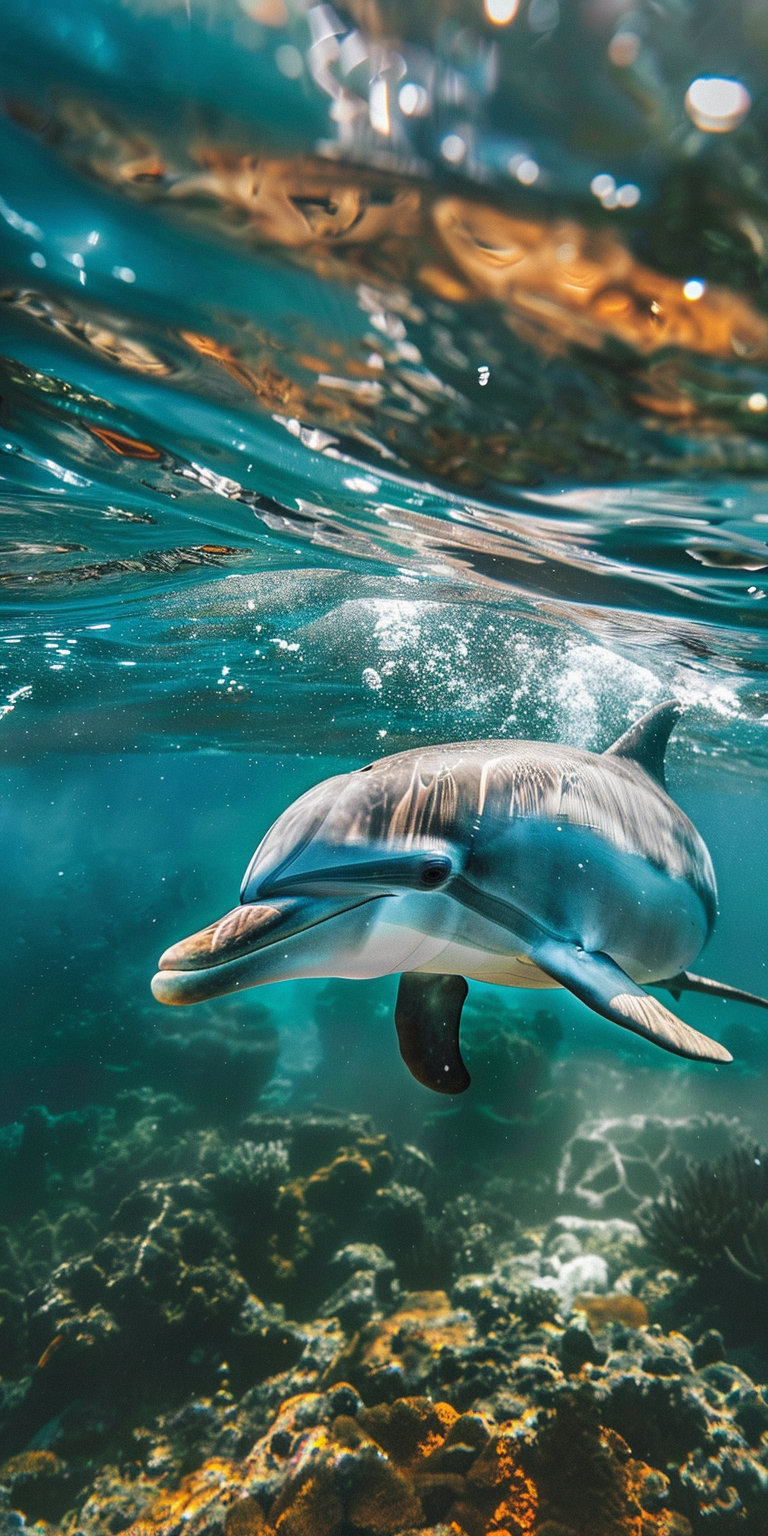 38+ Breathtaking Dolphin Phone Wallpapers for Ocean Lovers