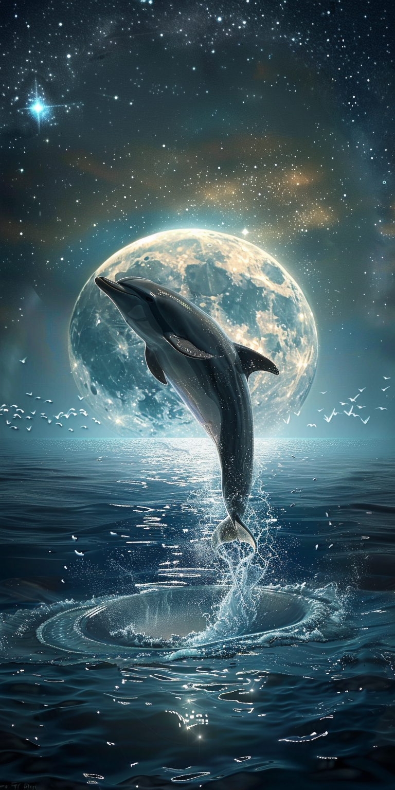 38+ Breathtaking Dolphin Phone Wallpapers for Ocean Lovers