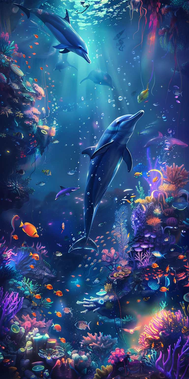 38+ Breathtaking Dolphin Phone Wallpapers for Ocean Lovers